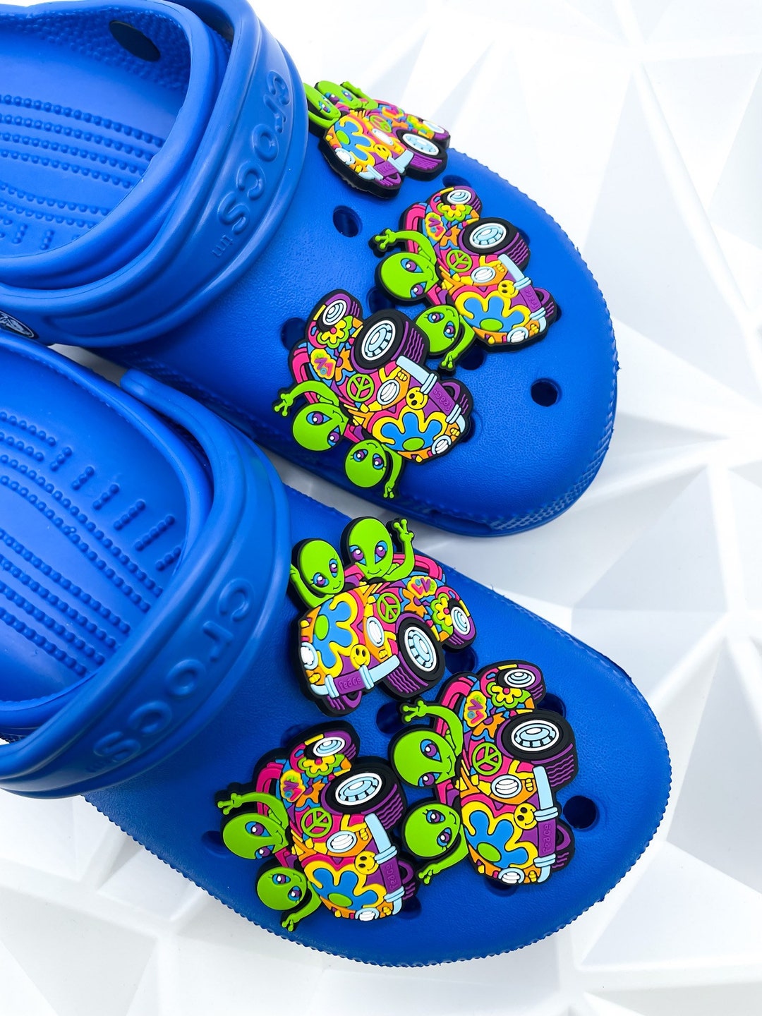 Alien Crocs Charms Hippie Crocs Charms UFO Crocs Charms - Etsy