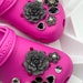 Rhinestone Glitter Bow Crocs Charms . Pretty Bow Charms - Etsy