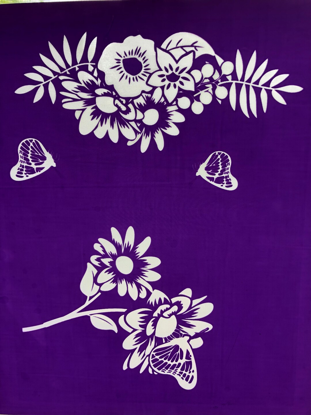 Daisy silk screen reusable transfers, Daisy silk screen Stencil, DIY ...