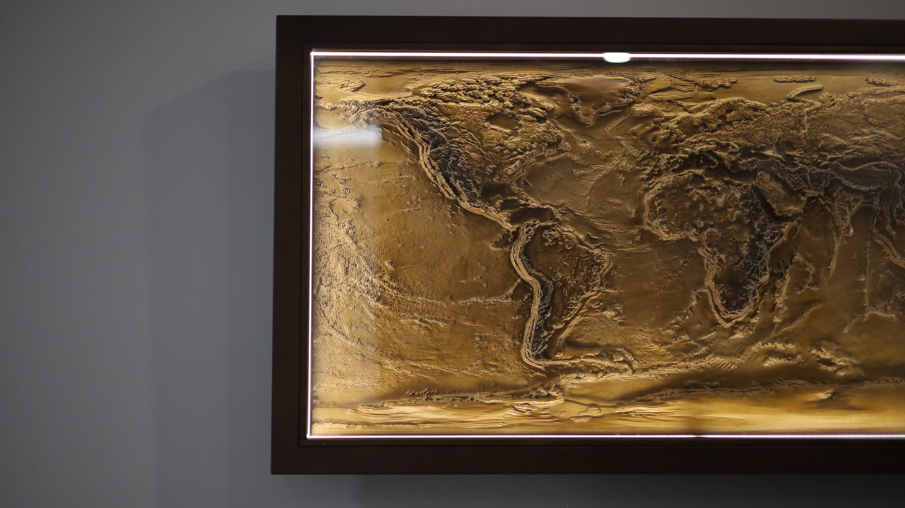 Minimalist 3D World Map, LED Map World, Wooden Travel Map, Wood World ...