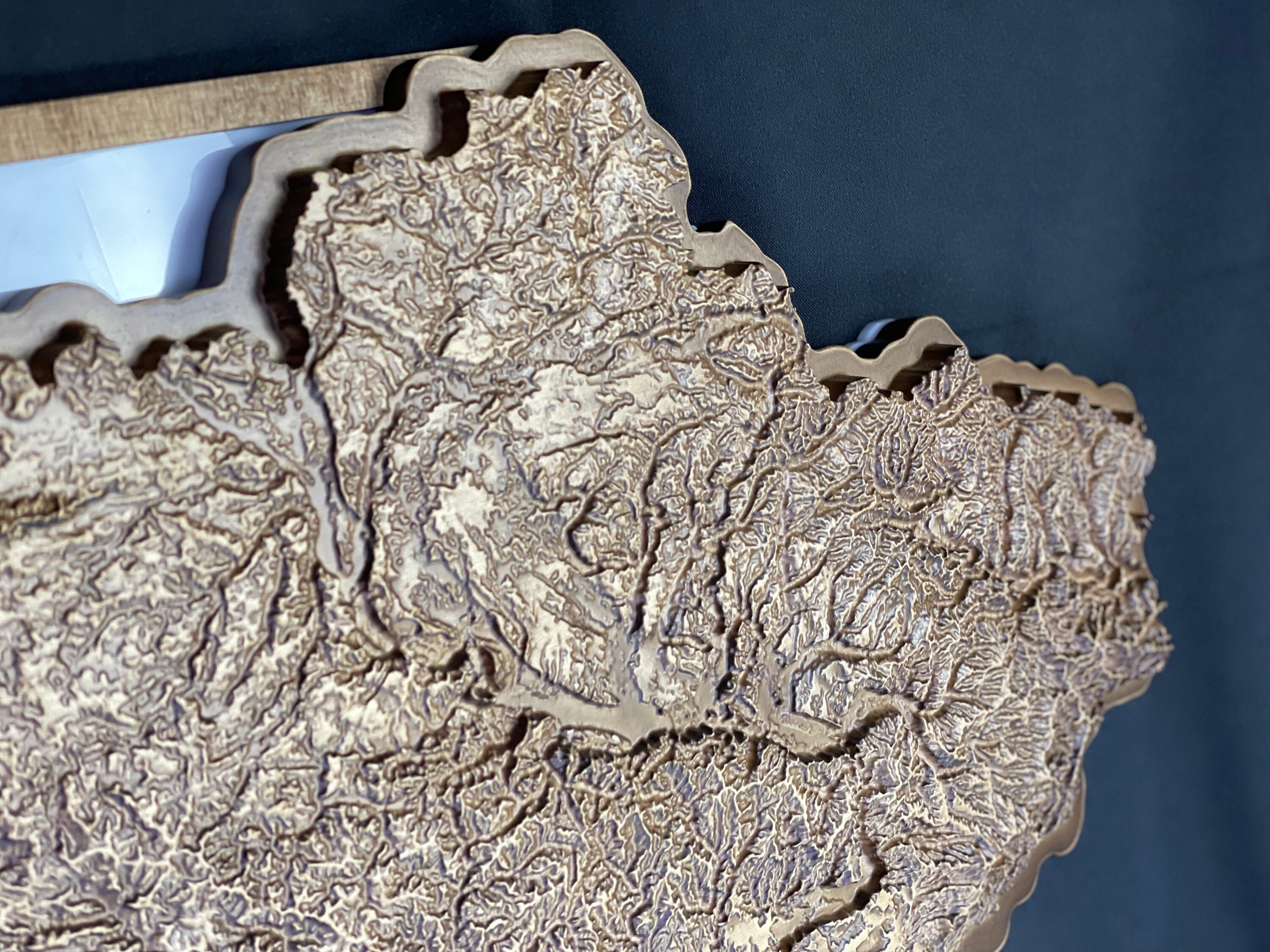 Wooden Topographic Map of Ukraine 3D, Travel Map - Etsy