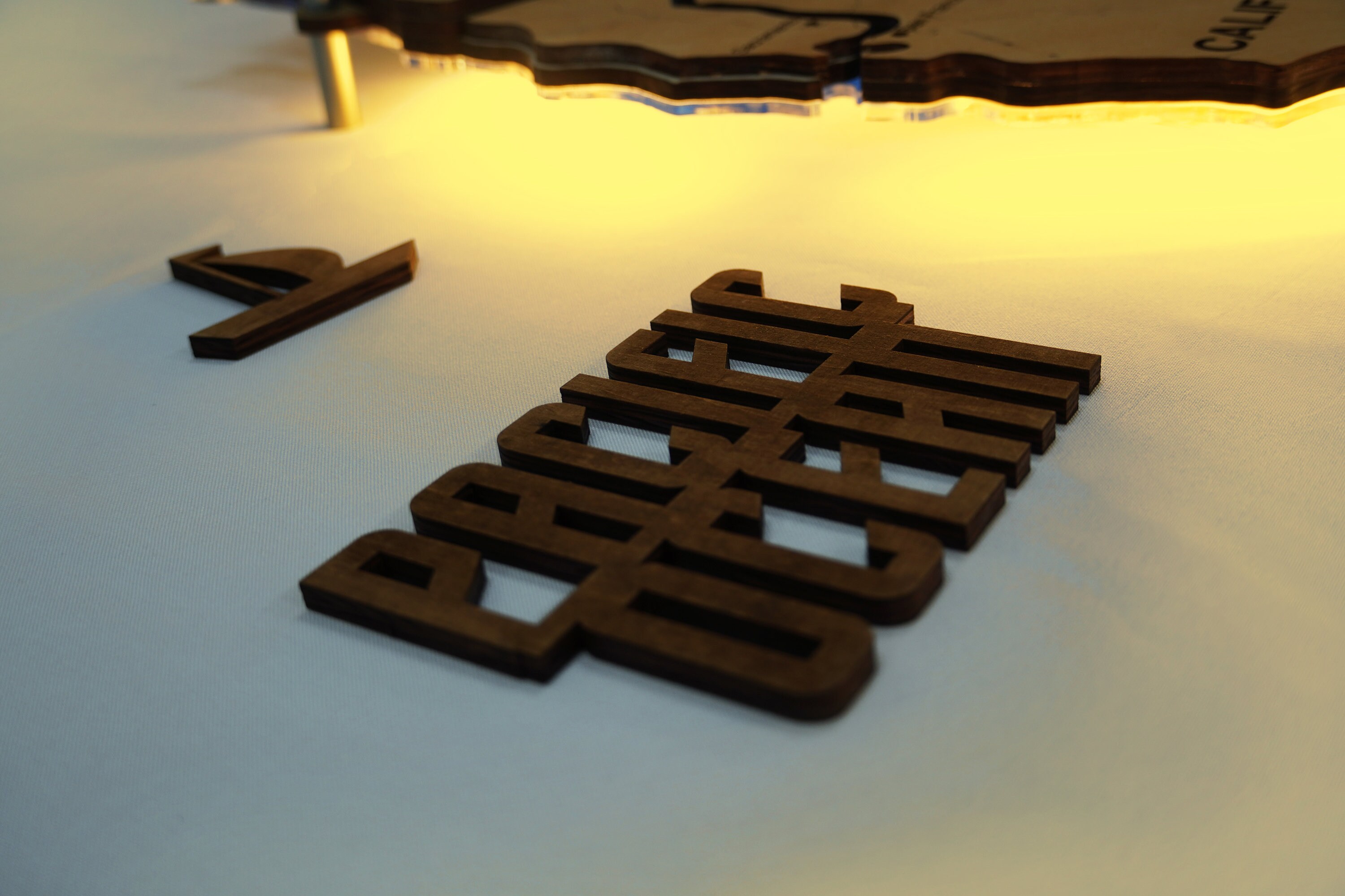 USA Acrylic Map With Rivers, Wood World Map, 3D Wall Decor, Wall Art ...