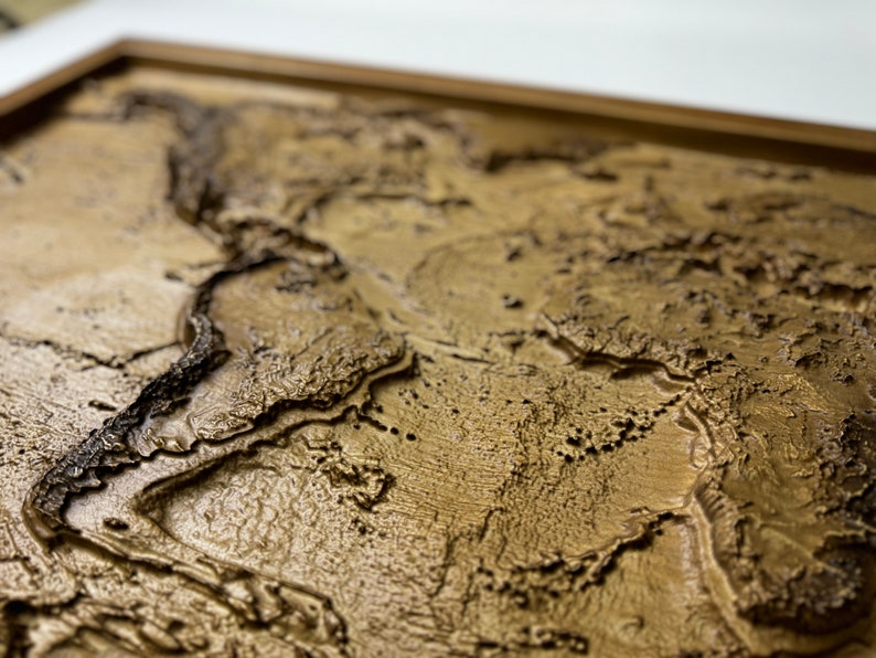 3D World Map Color Nut, Wooden Travel Map, Wooden World Map ...