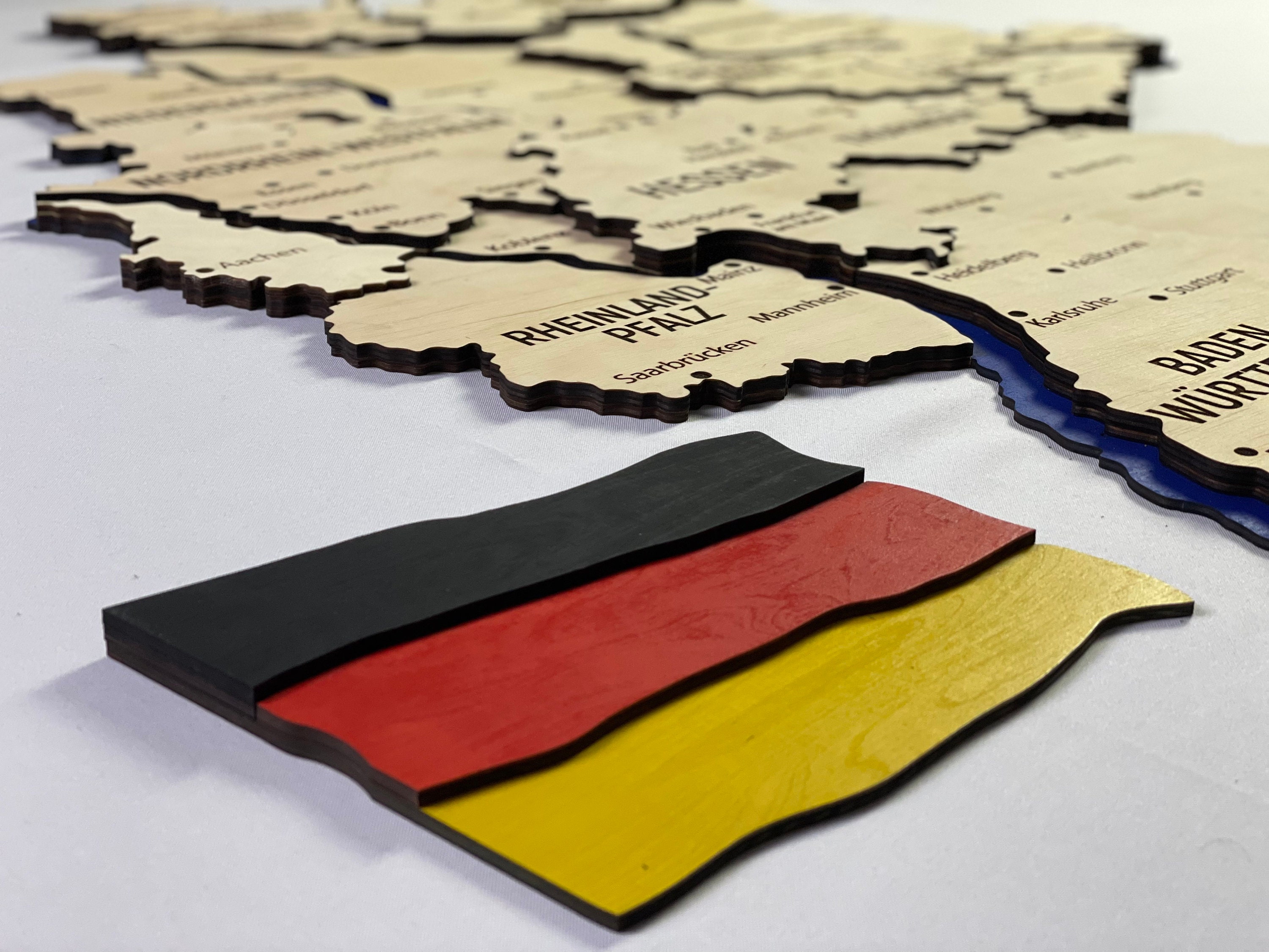 map of germany rivers