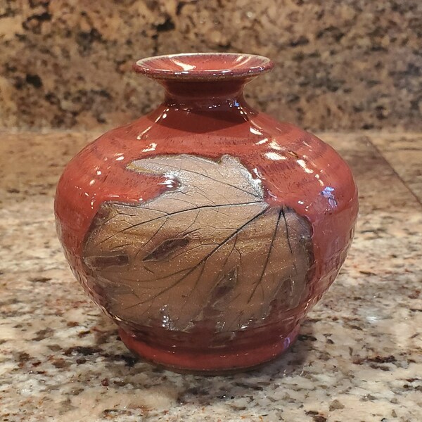 Maple Leaf Vase - Etsy