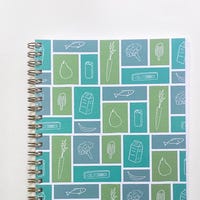 Yellow Flowers Notepad | Lined Notes Paper | 50 Sheets | Minimalist ...