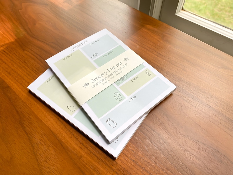 Grocery Notepad, 50 Sheet Tear off 5x7 Market List - Etsy