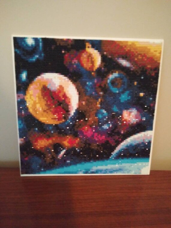 Abstract Solar System Diamond Painting | Etsy