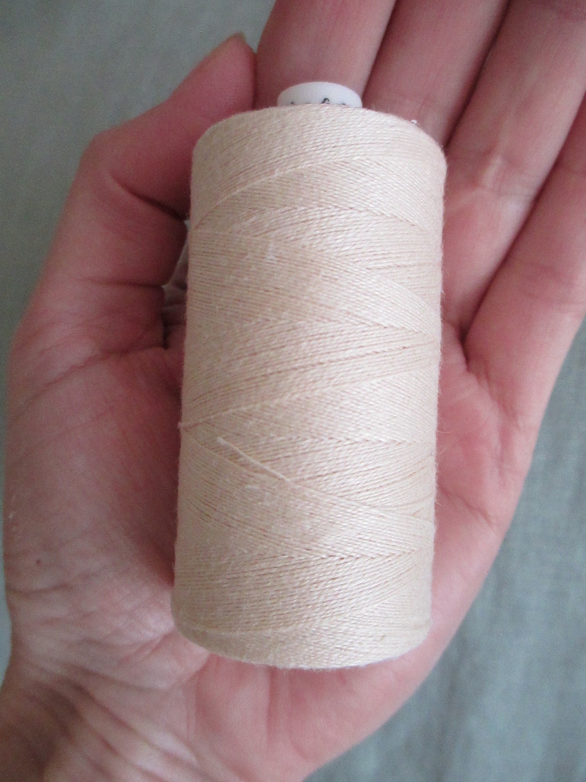 Hilo de lino fino, Bobina 500 m/547yd 2 capas, Hilo de lino en color ...