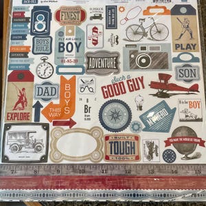 Jack and Jill Paper & Stickers Kit Plus 6x6 Paper Pad by Echo Park ...