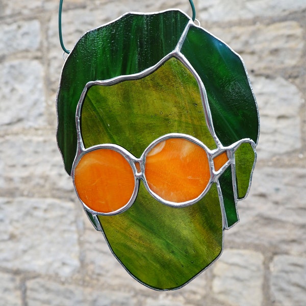 70s Stained Glass - Etsy