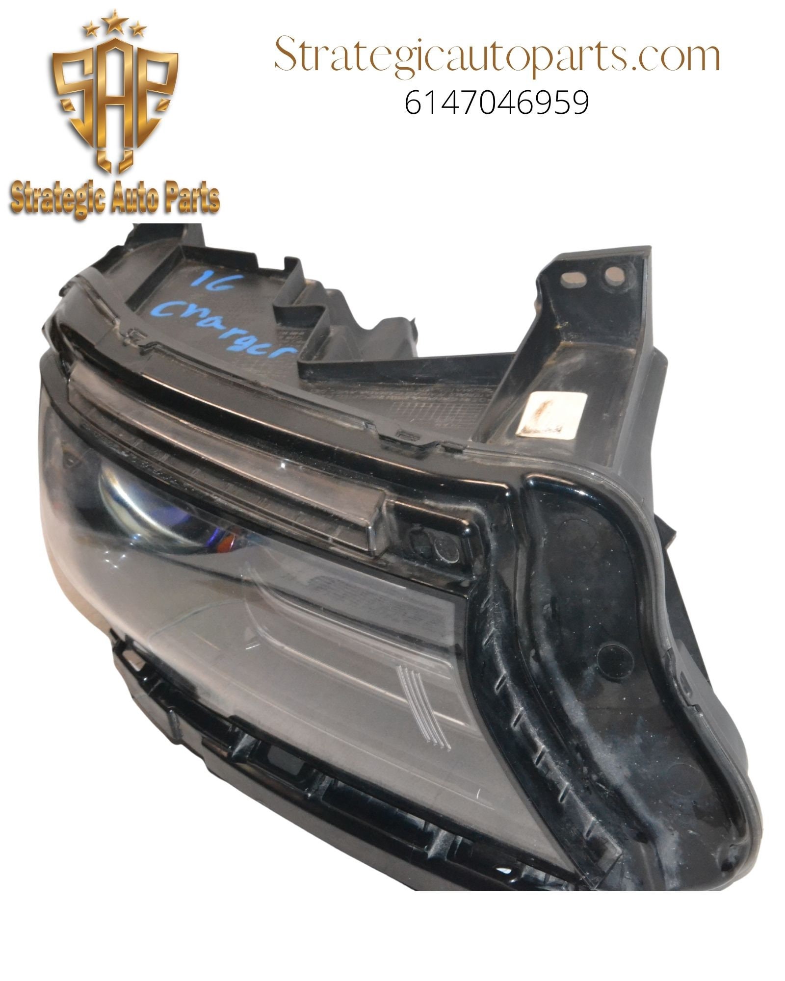 2015-2018 Dodge Charger Passenger HID Headlight Lamp Assembly ...
