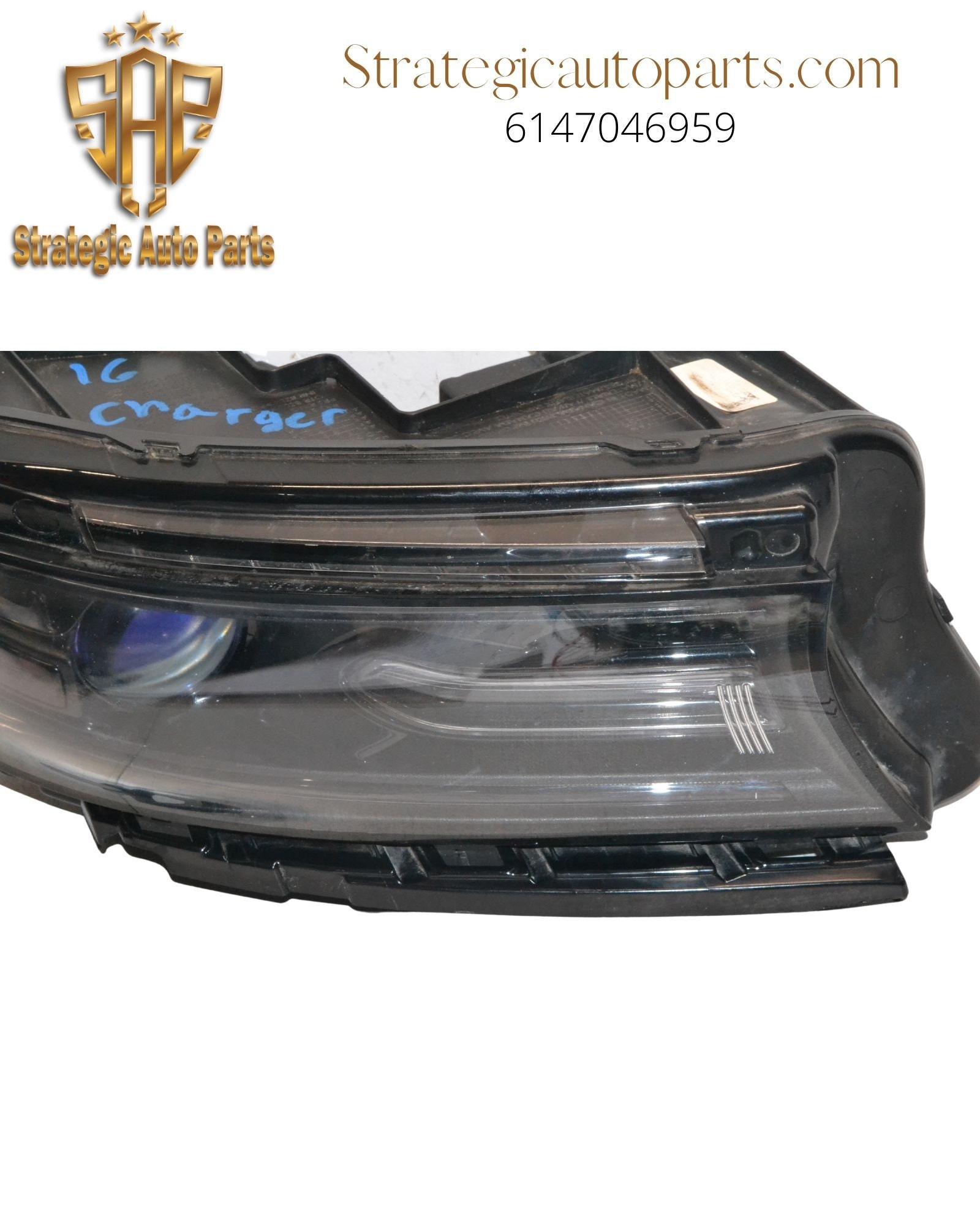 2015-2018 Dodge Charger Passenger HID Headlight Lamp Assembly ...