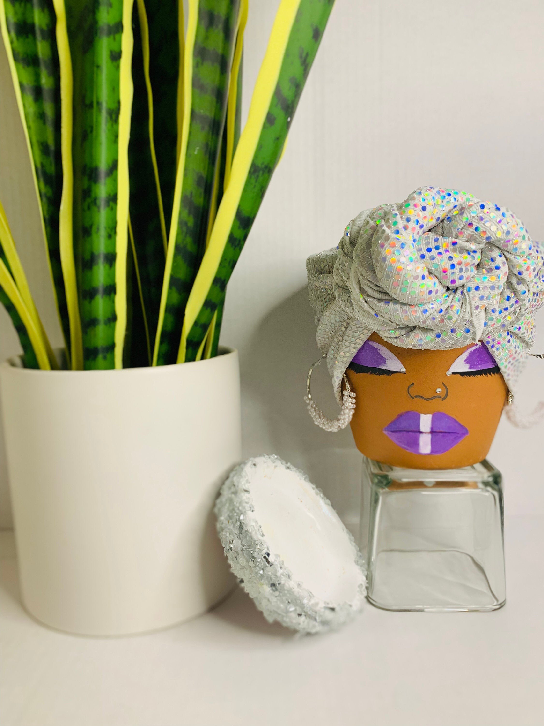 Bling Flower Pot Head - Etsy UK