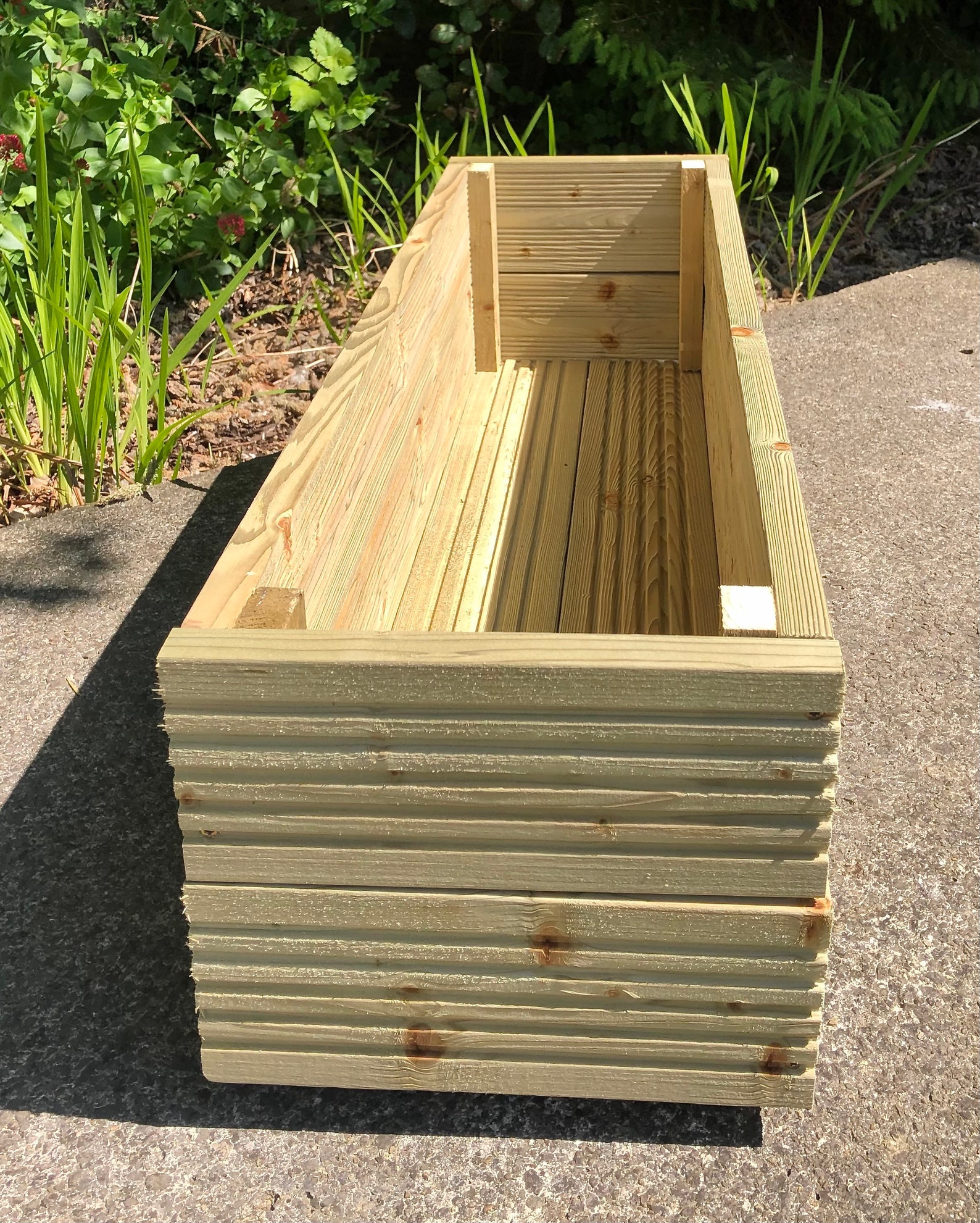Large Garden Planter, Large Raised Plant Bed, Large Garden Trough ...