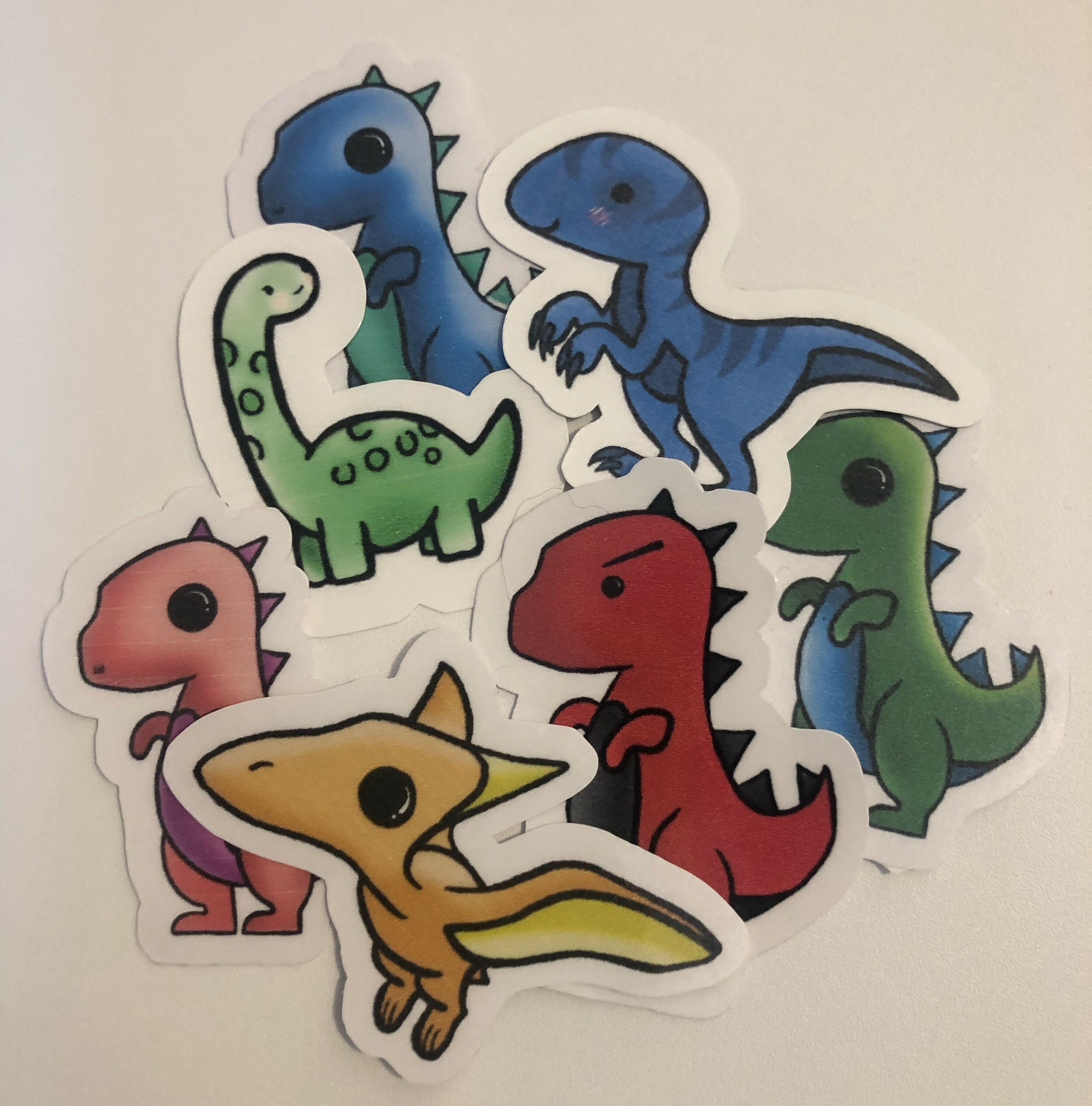 Dino Sticker Pack Party Dino Sticker Pack | Etsy
