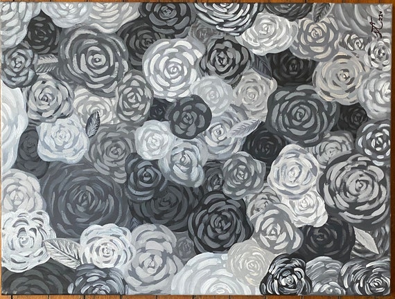 The Colorless Garden - Etsy