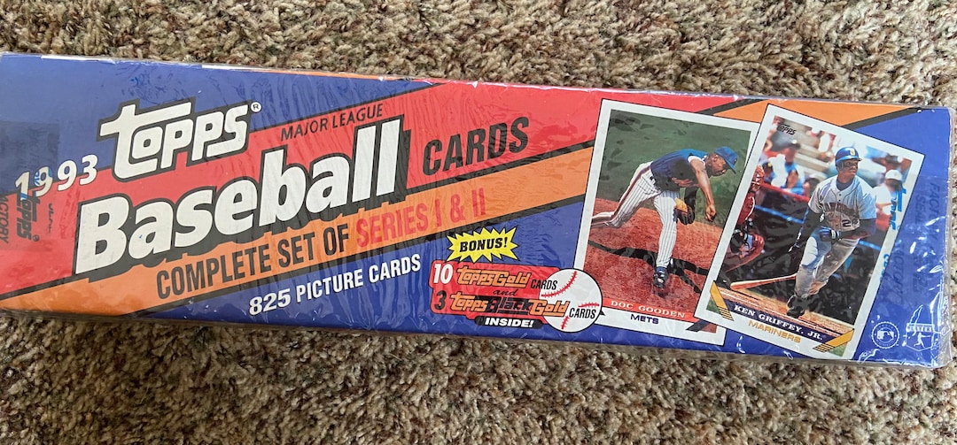1993 Topps MLB Card Set - Series I & II Complete Set - Unopened - Etsy