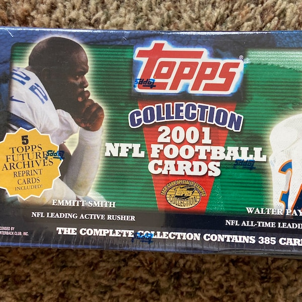 Topps Football Card - Etsy