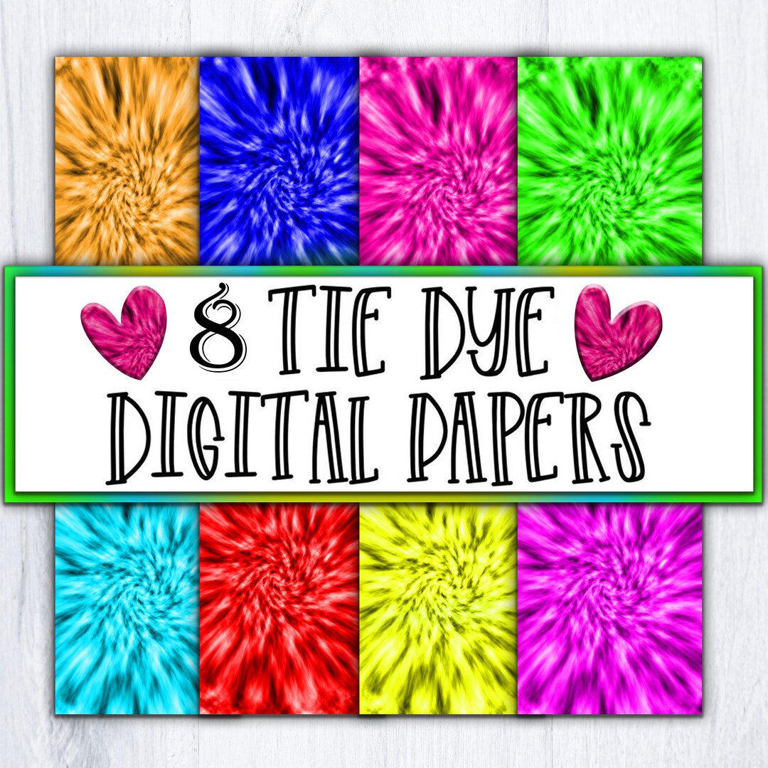 Bright Color Digital Paper, Sublimation, Digital Downloads, PNG ...