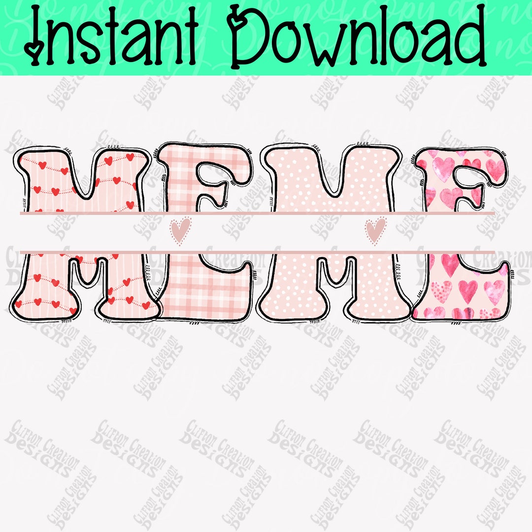Personalized Meme PNG: Split Frame Design (digital Download) - Etsy