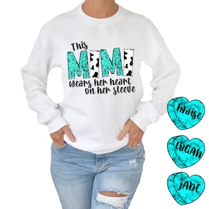 Cow Print Doodle PNG | Mimi Valentines | Mimi Valentines Day Shirt ...