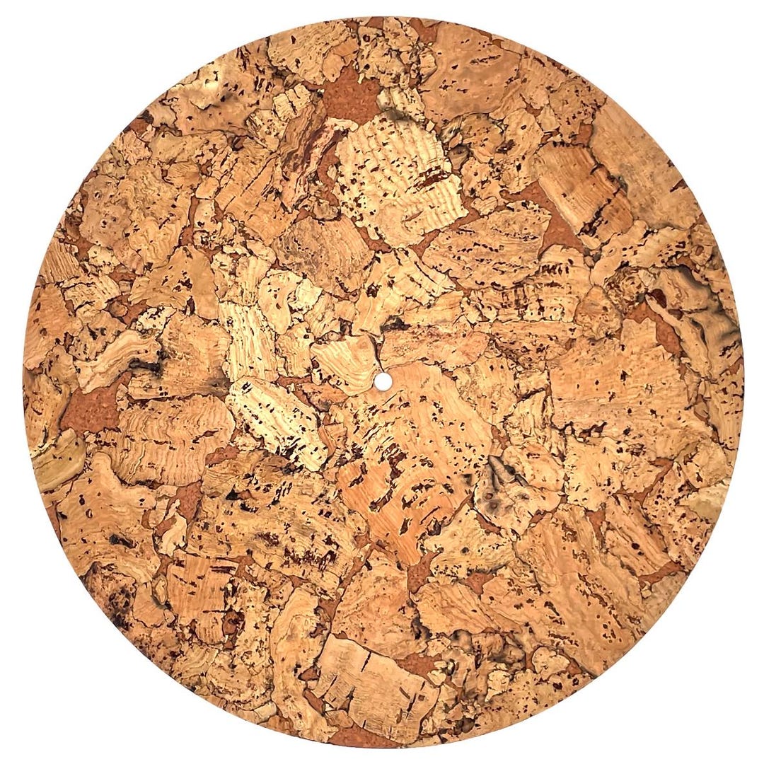 Portuguese Cork Platter Mat oliveira for Vinyl Turntable, Soundproof ...