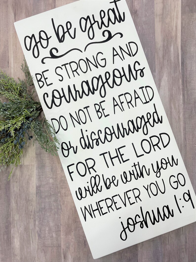 Go Be Great, Hand Painted Sign, Farmhouse Sign, Wall Art, Home Decor ...