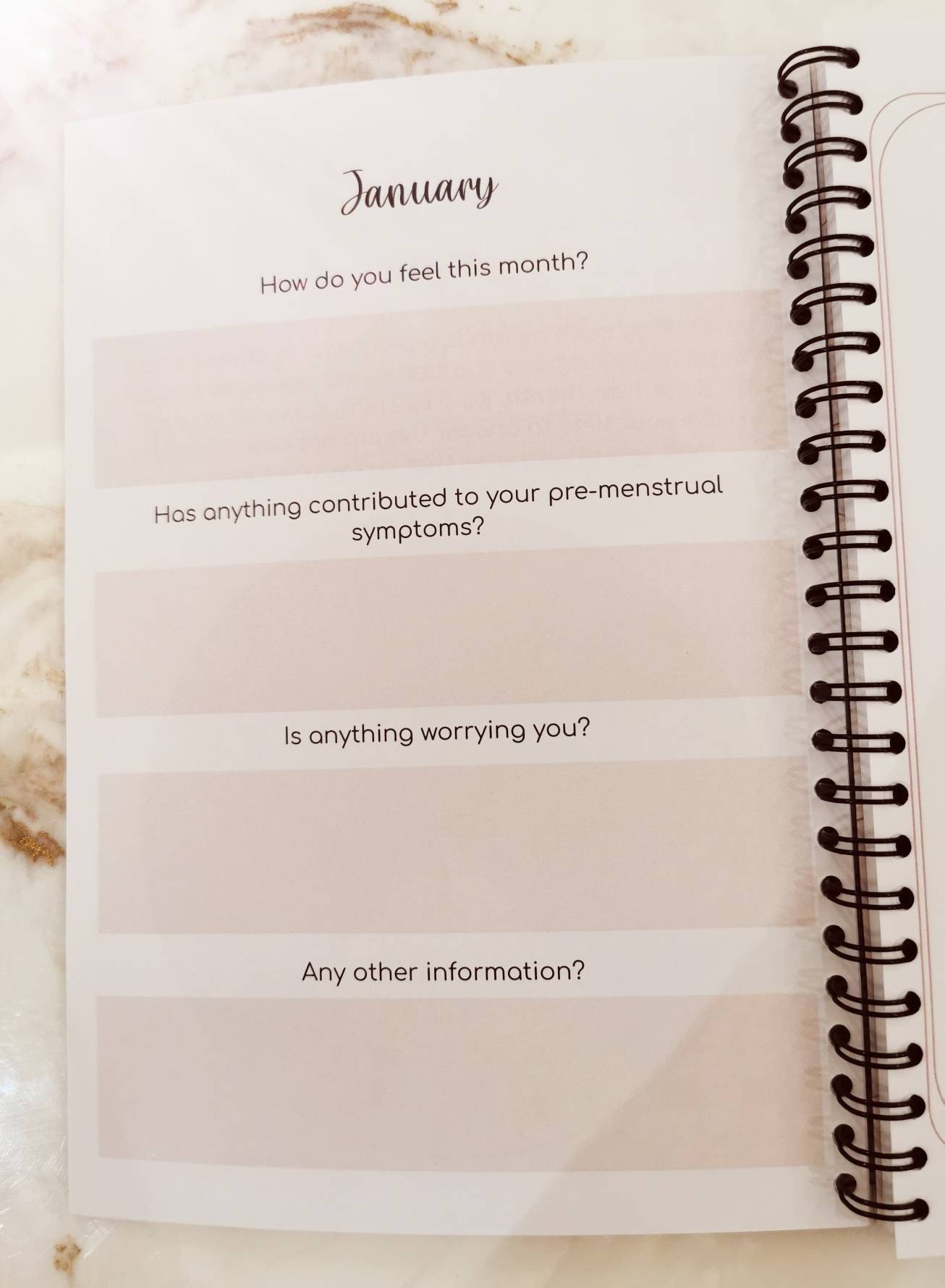 Islamic Reflection Journal - Muslim Period Tracking Journal - Etsy UK