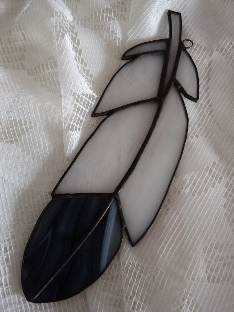 Stained Glass Eagle Feather - Etsy