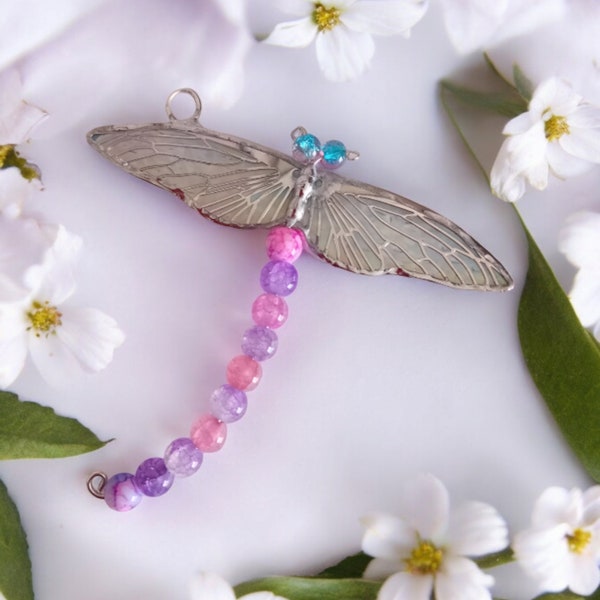 Dragonfly Filigree Stained Glass - Etsy