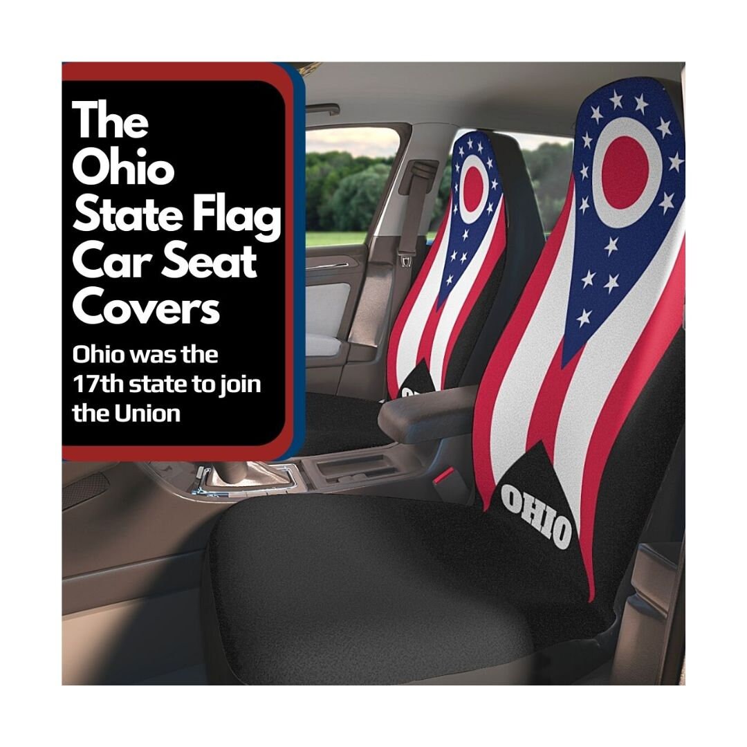 Ohio State Flag Car Seat Covers Represent Ohio Truck Seat - Etsy