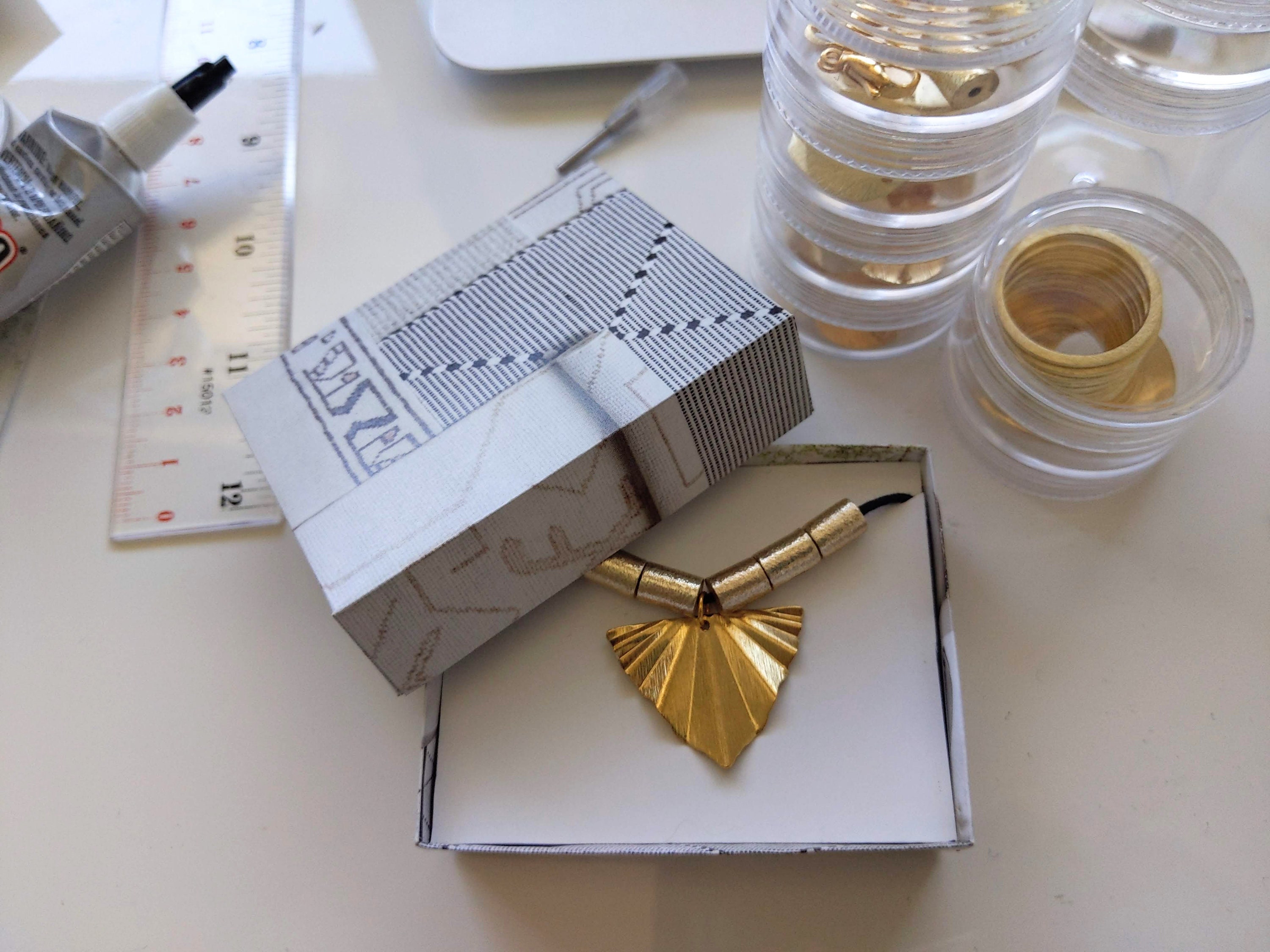 DIY Folded Boxes - Upcycling Paper - Etsy