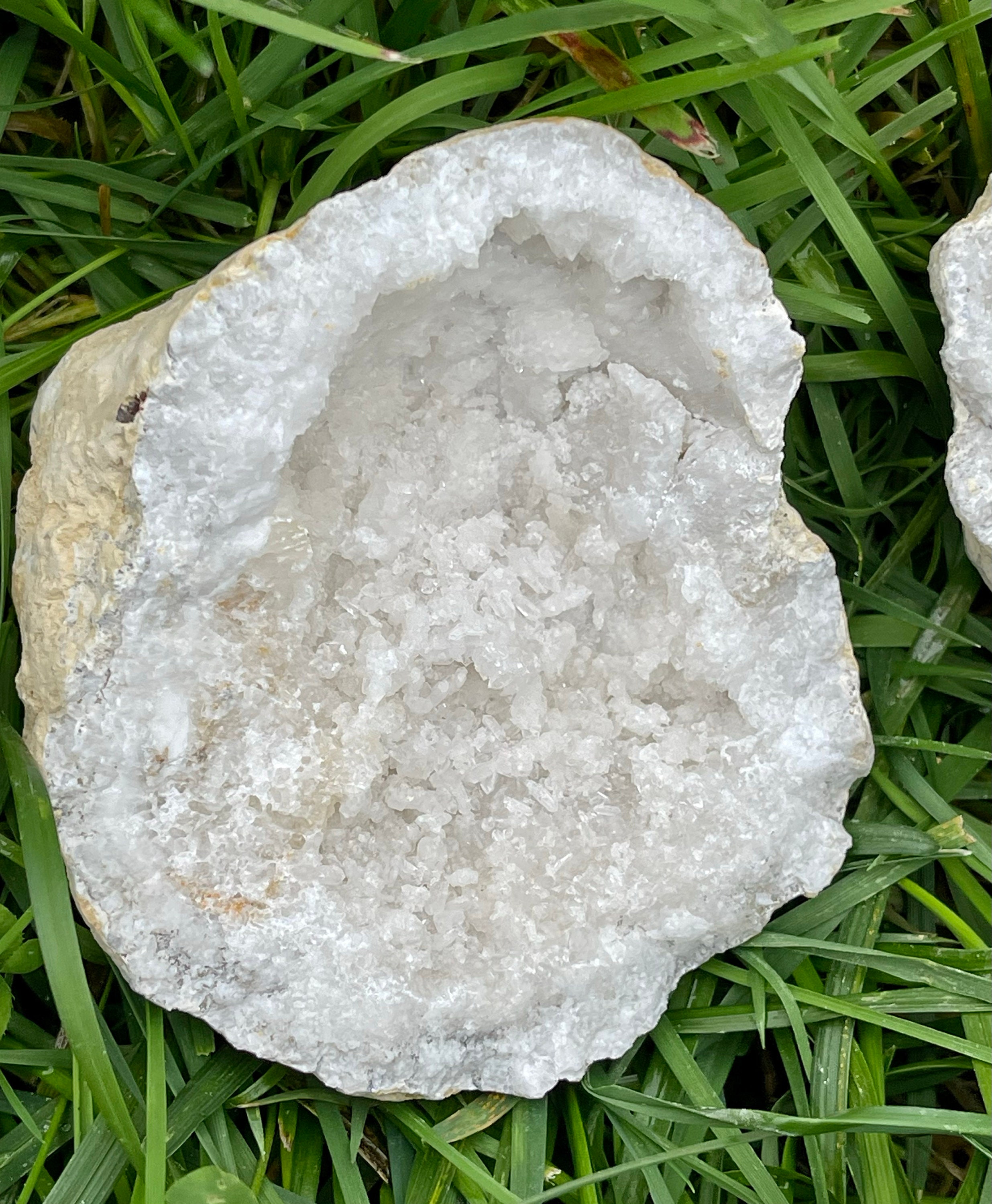 Crystal Quartz Geode, Rock, Stone, Geode, Crystal, Quartz, Genuine - Etsy