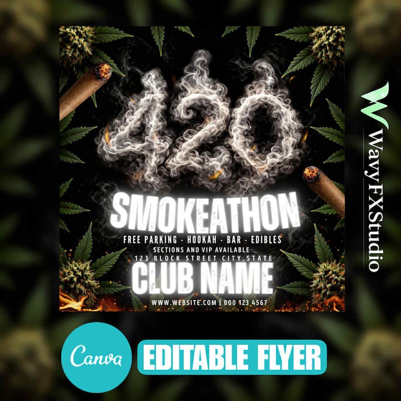 420 Flyers - Etsy