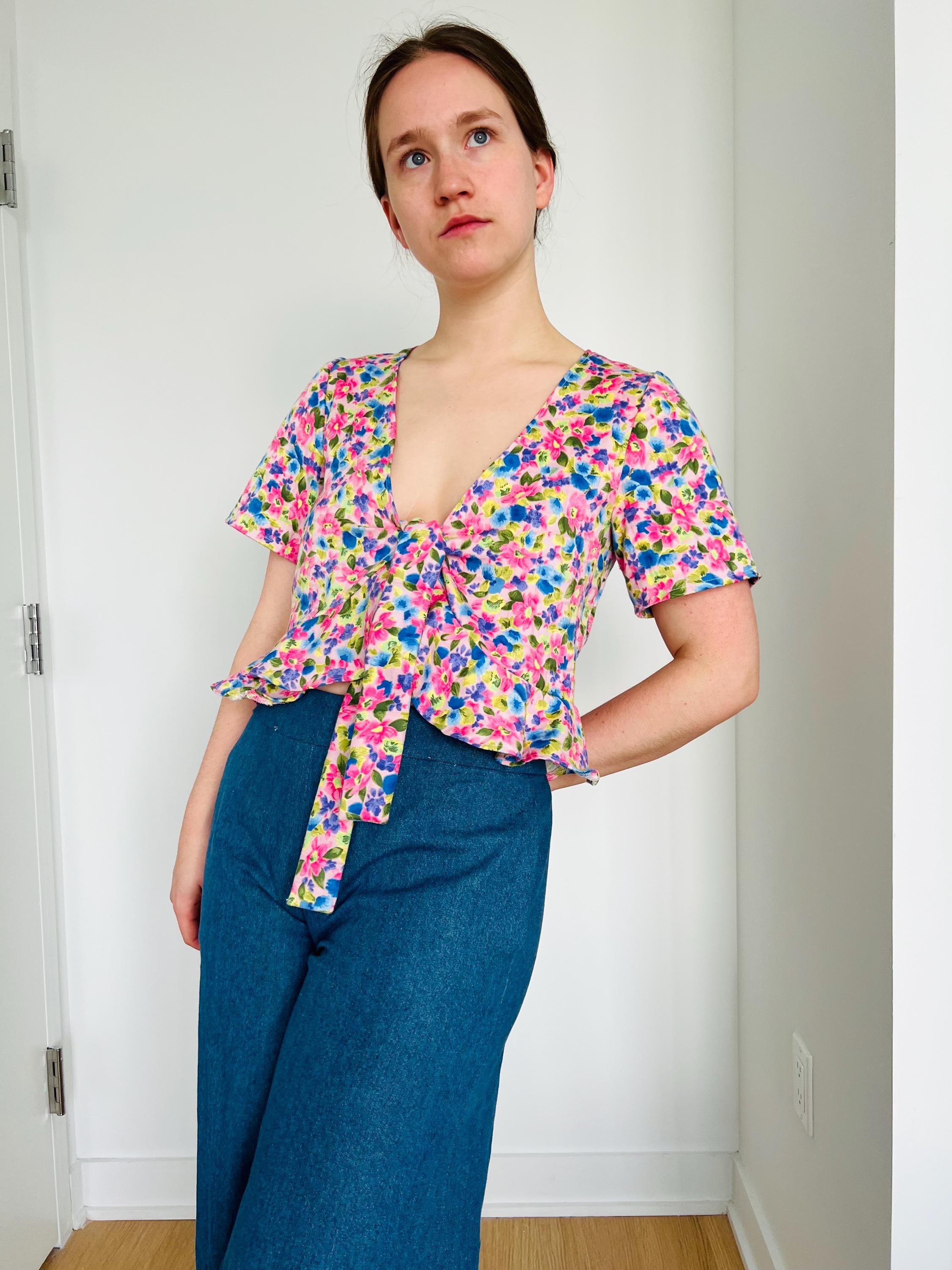 Boho Top Pattern | Ruffle Top Pattern | Printable Sewing Pattern/pdf ...