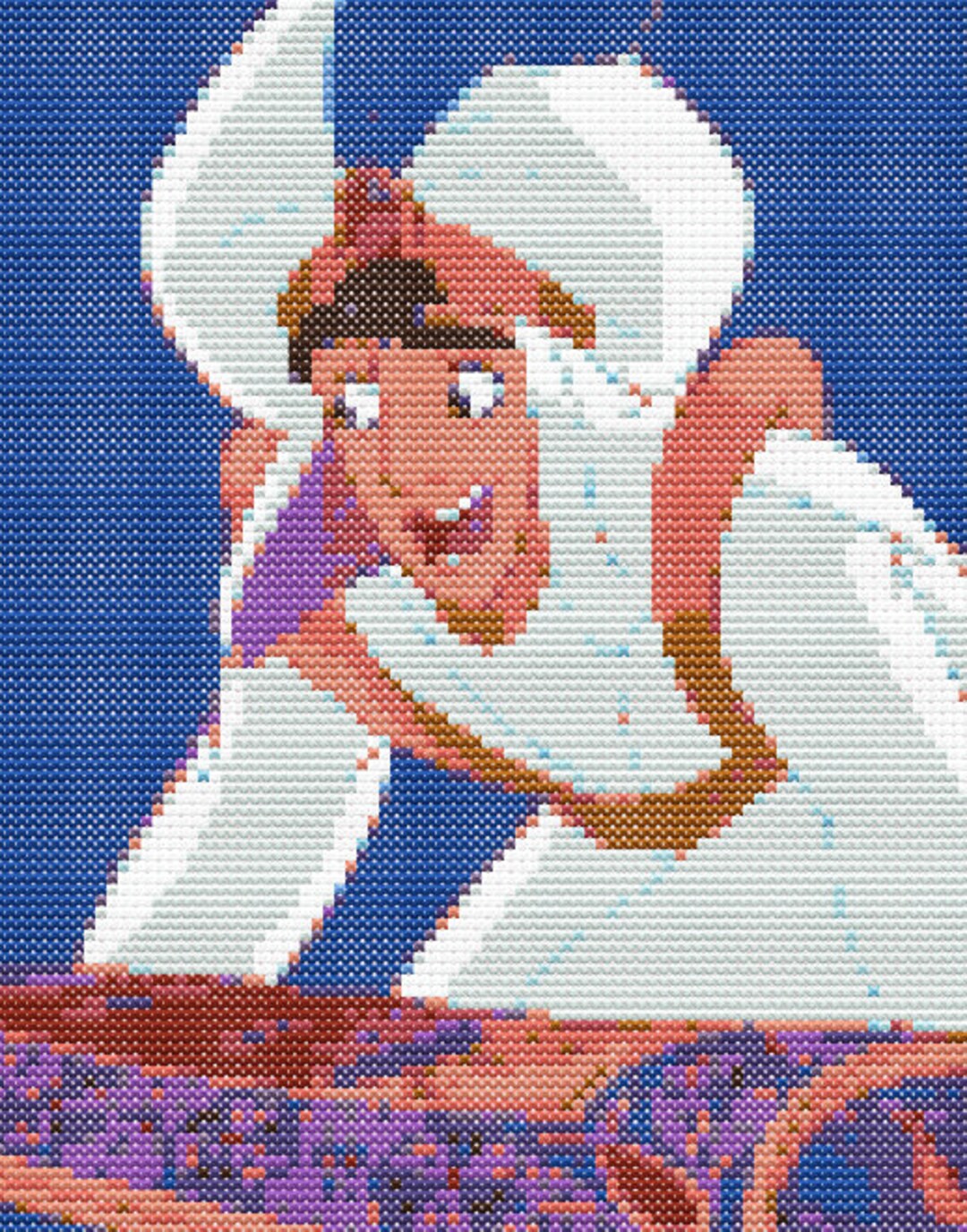 Aladdin Cross Stitch Pattern 28000 Stitches, 200 X 140 - Etsy
