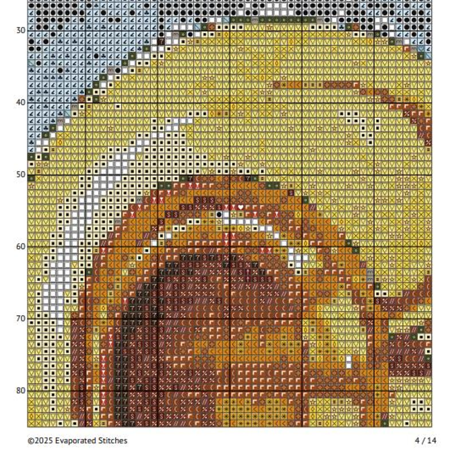 Trombone Cross Stitch Pattern - Design Size: 200 X 200 Stitches - Etsy