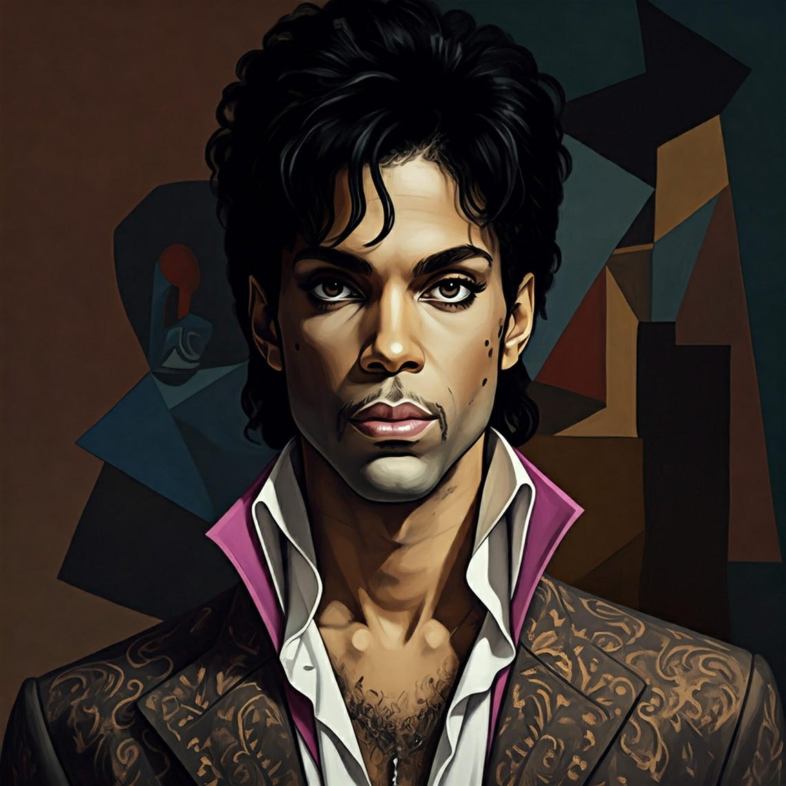 Prince the Artist Fan Art 80s Music Musician Cross Stitch Pattern 200 X ...