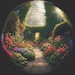 The Secret Garden Cross Stitch Pattern - 250 X 250 Stitches - Etsy