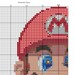 Mario Cross Stitch Pattern Design Size: 100 X 153 Stitches - Etsy