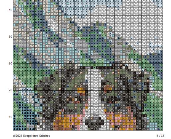 Australian Shepherd Cross Stitch Pattern - Design Size: 200 X 200 ...