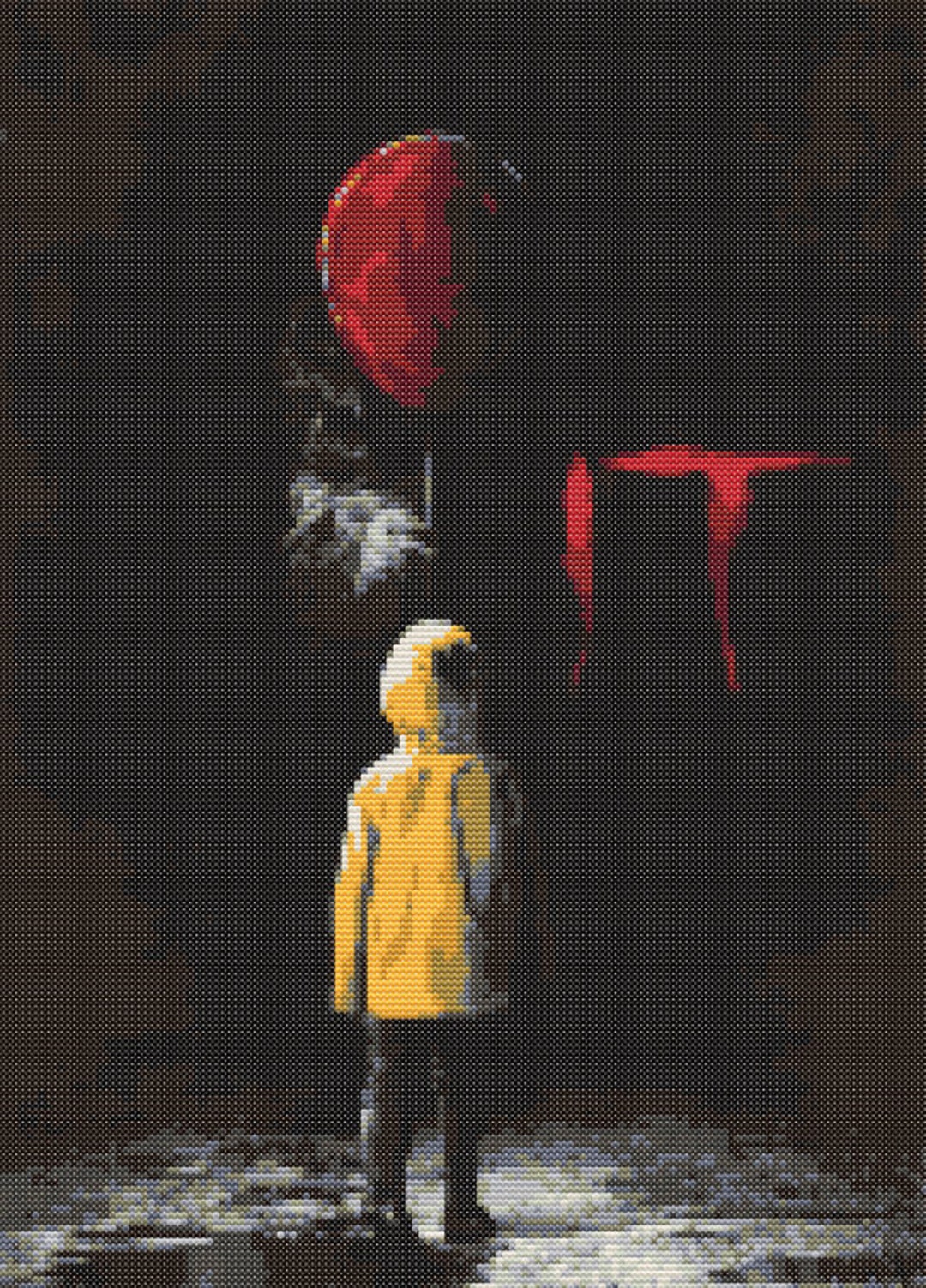 Stephen King's IT, Cross Stitch Pattern 28800 Stitches, 144 X 200 - Etsy