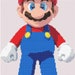 Mario Cross Stitch Pattern Design Size: 100 X 153 Stitches - Etsy