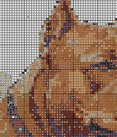 Pit Bull Watercolor Cross Stitch Pattern - Design Size: 200 X 200 ...