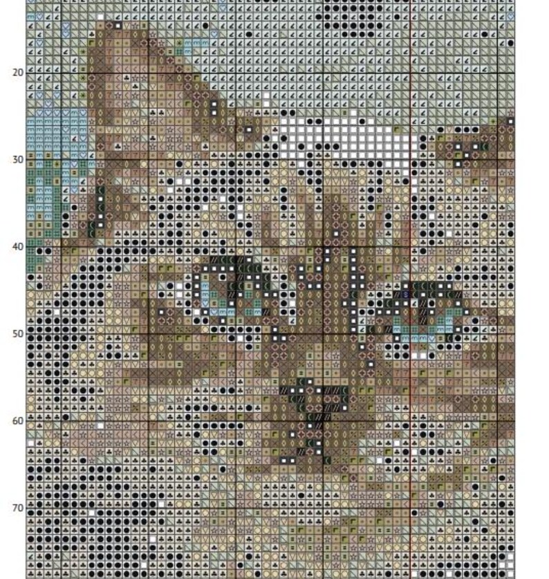 Ragdoll Cat Watercolor Cross Stitch Pattern - Design Size: 200 X 200 ...