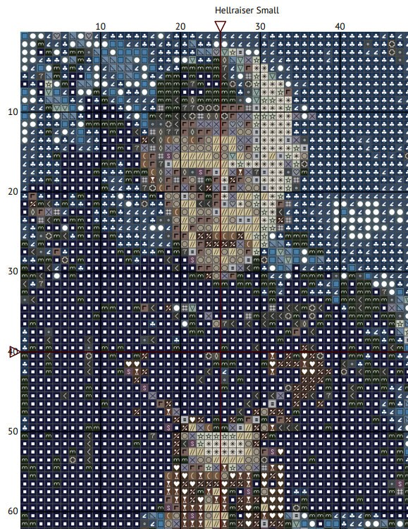 Hellraiser Cross Stitch Pattern: Horror Movie Fan Art (PDF Pattern) - Etsy