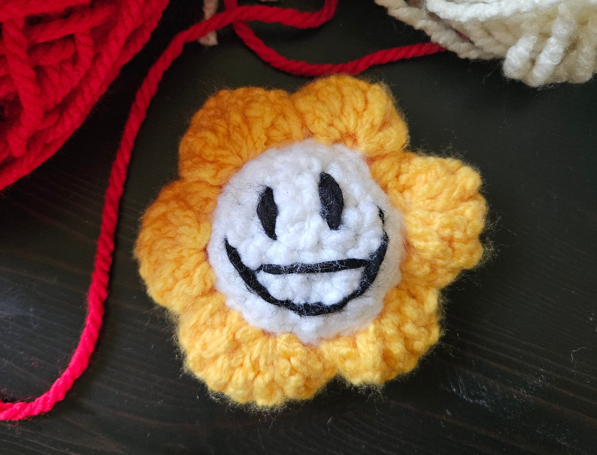 Undertale Flowey Crochet 4.5" Amigurumi - Etsy