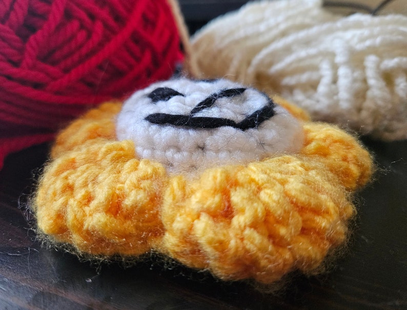 Undertale Flowey Crochet 4.5" Amigurumi - Etsy