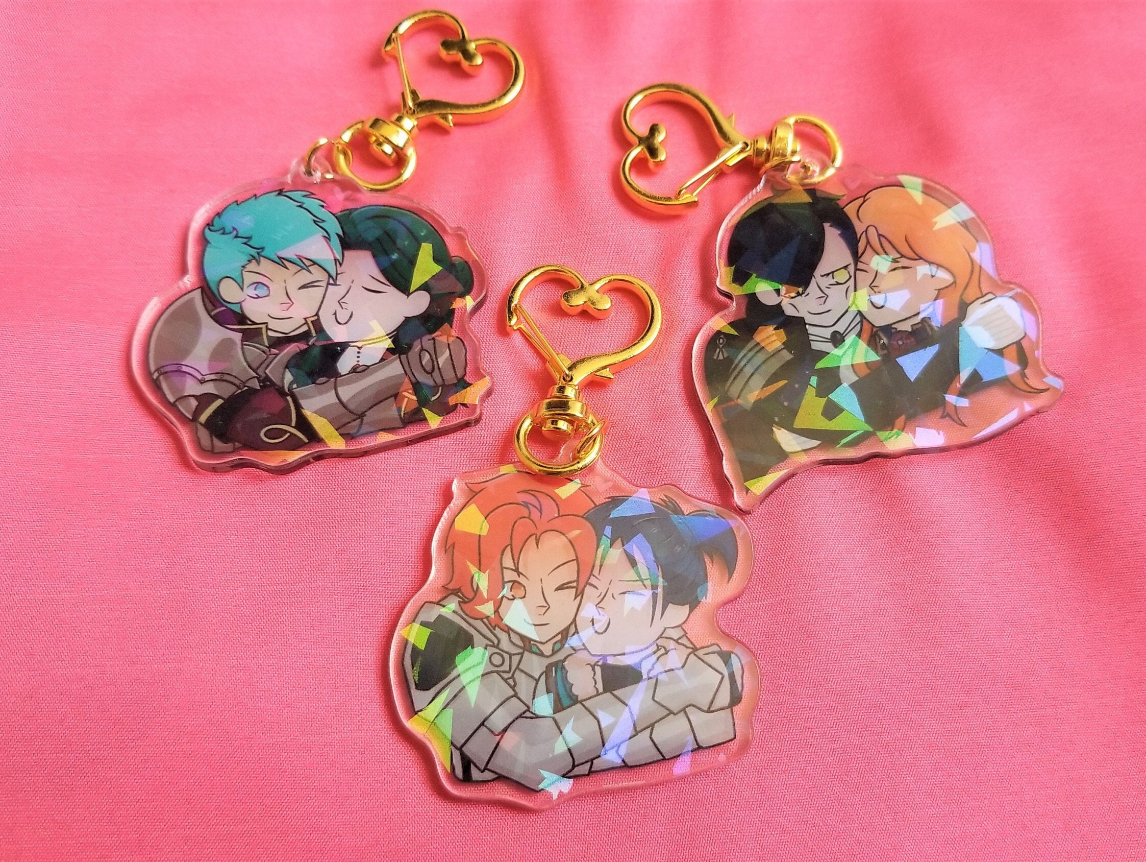 Fire Emblem Three Houses Sylvain + Felix / Caspar + Linhardt / Hubert ...